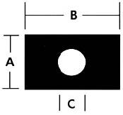 Seals Website - Rectangular Tubing with Hole